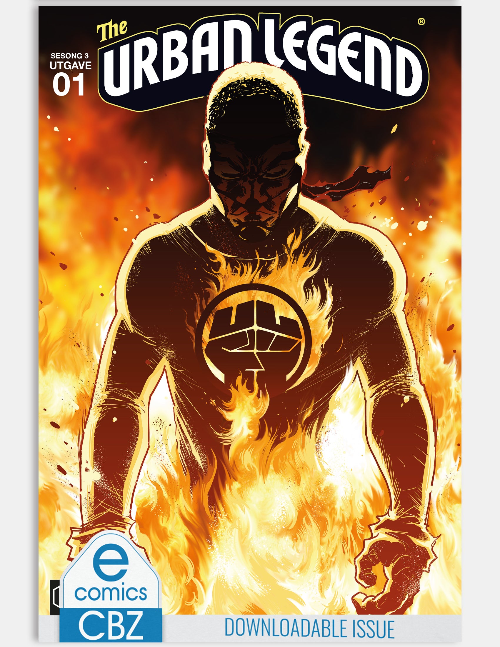 The Urban Legend Superhero Comic Book Flag Superhero Comics Malcolm Tzegai Madiba Josef
